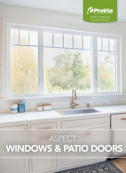 Aspect™ Vinyl Windows | ProVia Mid-Range Vinyl Window