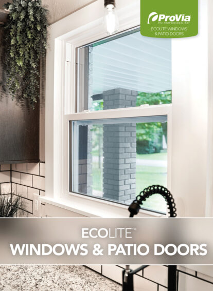 EcoLite™ White Vinyl Windows | Affordable, Economy-Class Windows